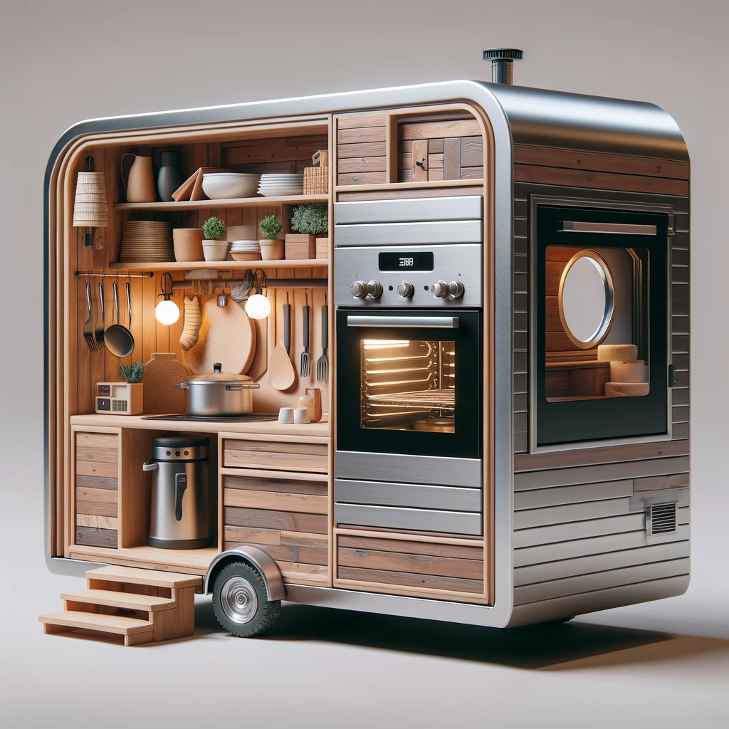 Designing a functional and stylish kitchen in a mini house